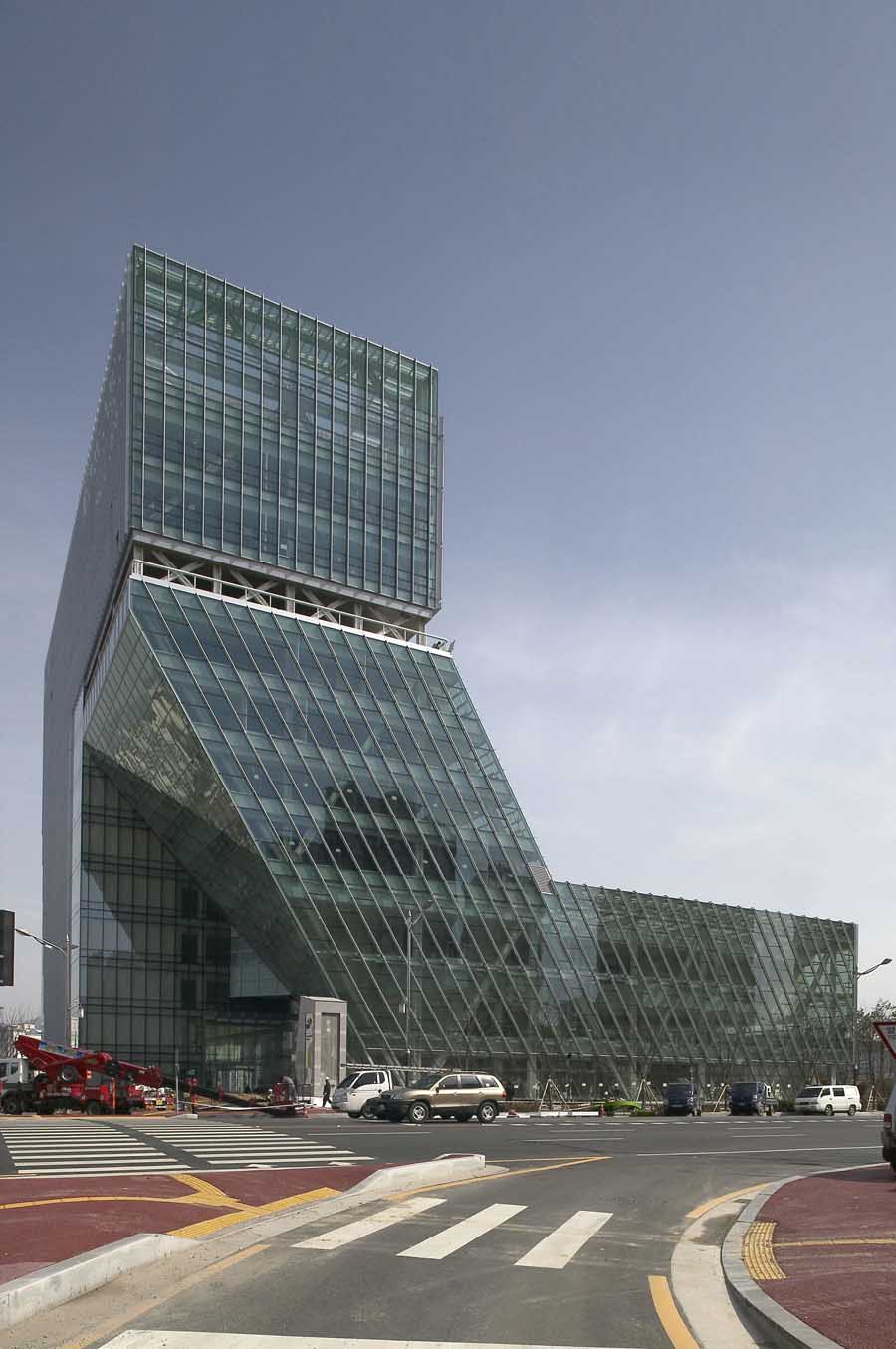 South Korean office buildings designs - e-architect