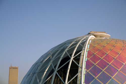 Floating Stage Seoul design, Han River building - e-architect