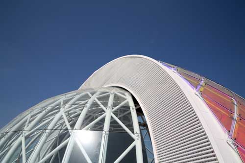 Floating Stage Seoul design, Han River building - e-architect