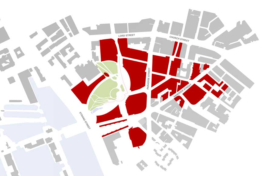 Liverpool ONE Masterplan: Chavasse Park - e-architect
