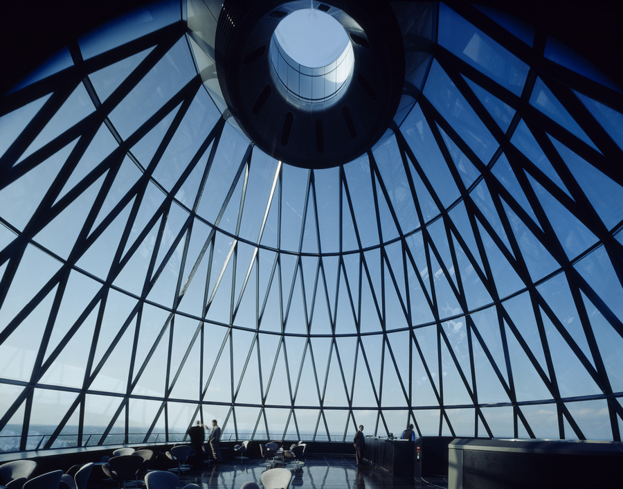 The Gherkin London 30 St Marys Axe Tower Building E architect