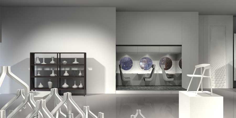 Corian Showroom Shanghai, Design Studio Photos - e-architect