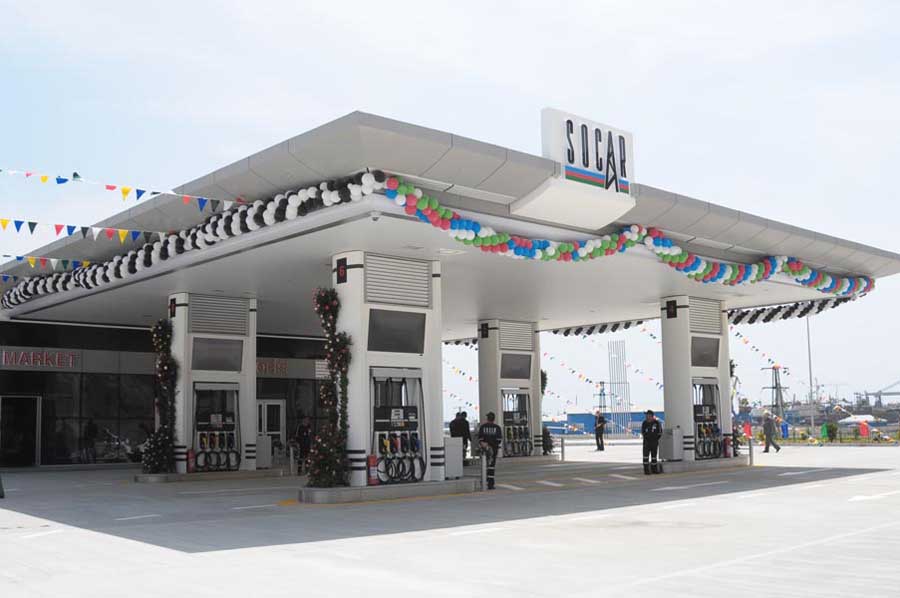 SOCAR Azerbaijan, Gas Station Buildings - e-architect