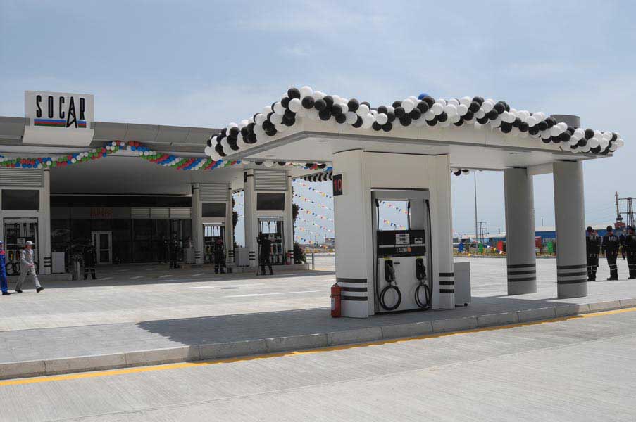 SOCAR Azerbaijan, Gas Station Buildings - e-architect
