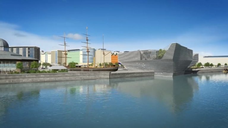 V&A at Dundee museum building design, Scotland - e-architect