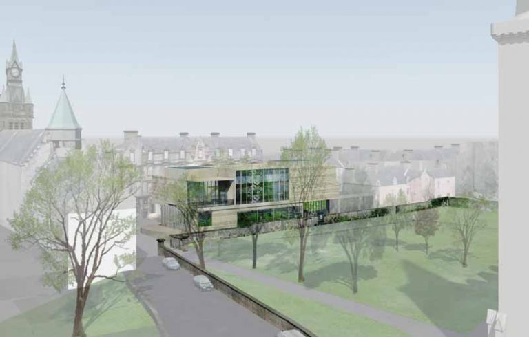 Dunfermline Museum Competition, Scotland library design - e-architect