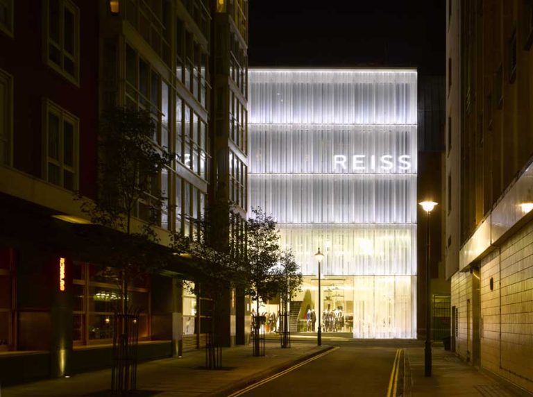 Reiss Oxford Street Store London shop - e-architect