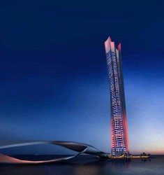 Wave Tower Dubai: Skyscaper Building UAE - e-architect