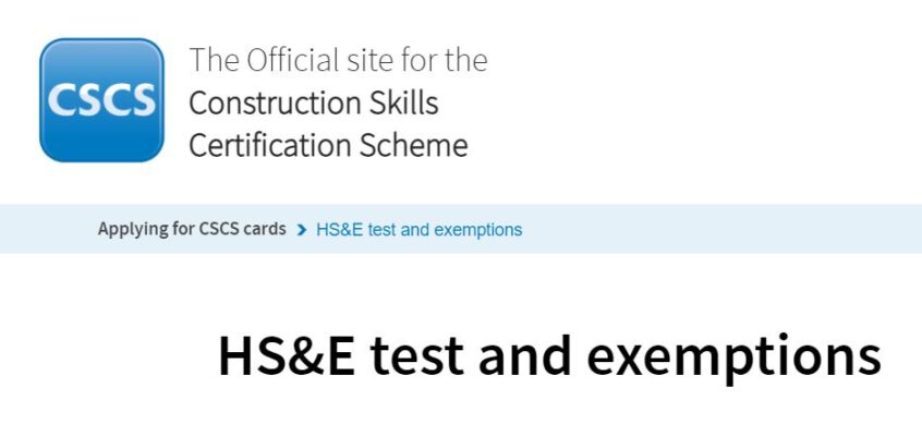Simple tips on how to pass a CSCS Test, exams - e-architect