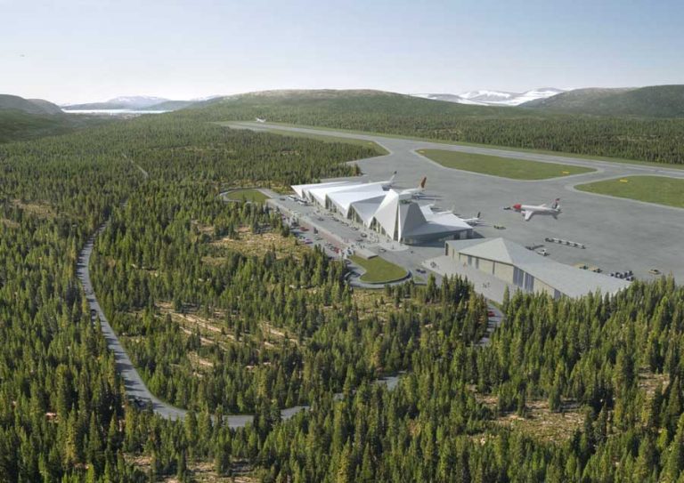 Arctic Airport Norway - Rana Building - e-architect