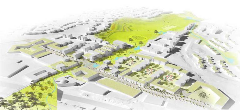Furuset Development Oslo - Norwegian Masterplan - e-architect