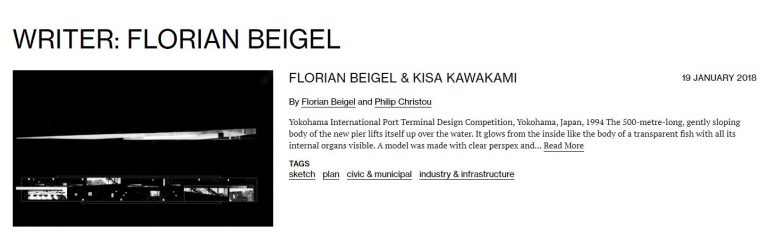 Florian Beigel Architecture Research Unit - e-architect