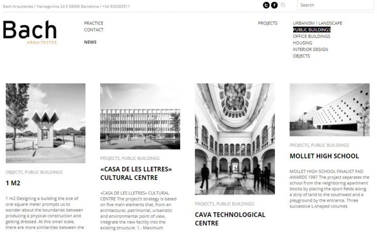 Bach & Mora Architects, Barcelona architecture studio - e-architect