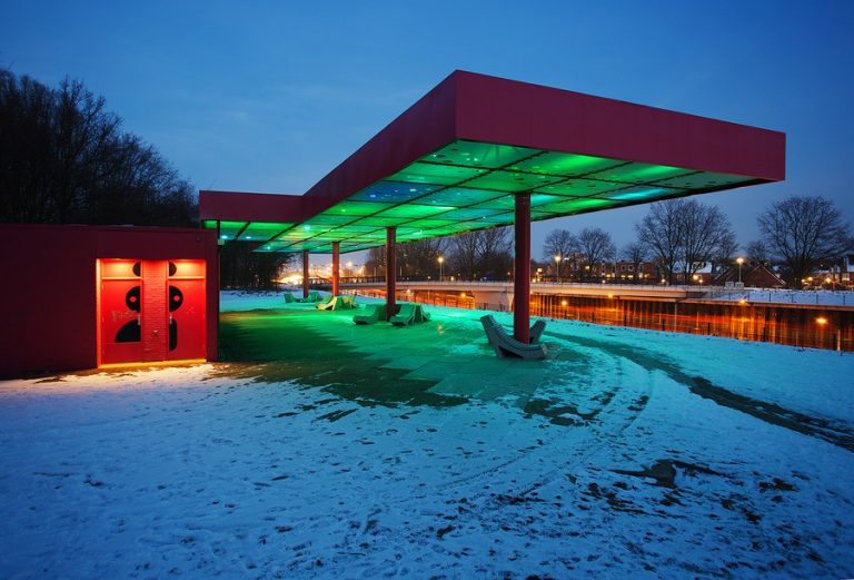 Noorderpark Amsterdam North Light Installations - e-architect