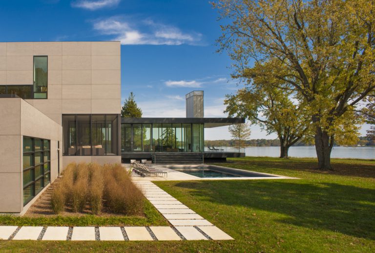 Tred Avon River House: Maryland residence - e-architect
