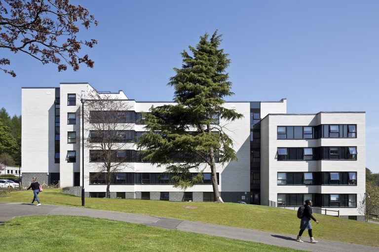 Stirling University buildings, Scottish higher education architecture ...