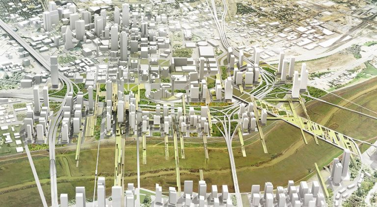 Bridging - The Connected City, Dallas - e-architect
