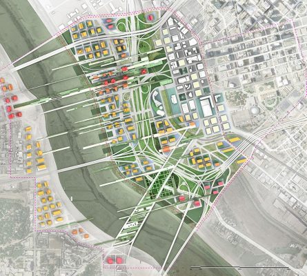 Bridging - The Connected City, Dallas - e-architect