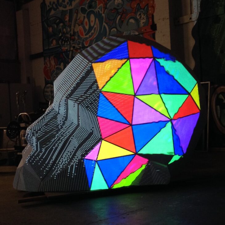 Vivid Sydney Interactive Sculpture, Martin Place - e-architect