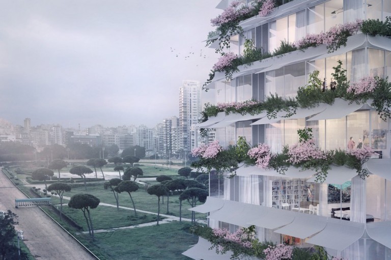 Midori Badaro Building, Beirut Architecture - e-architect