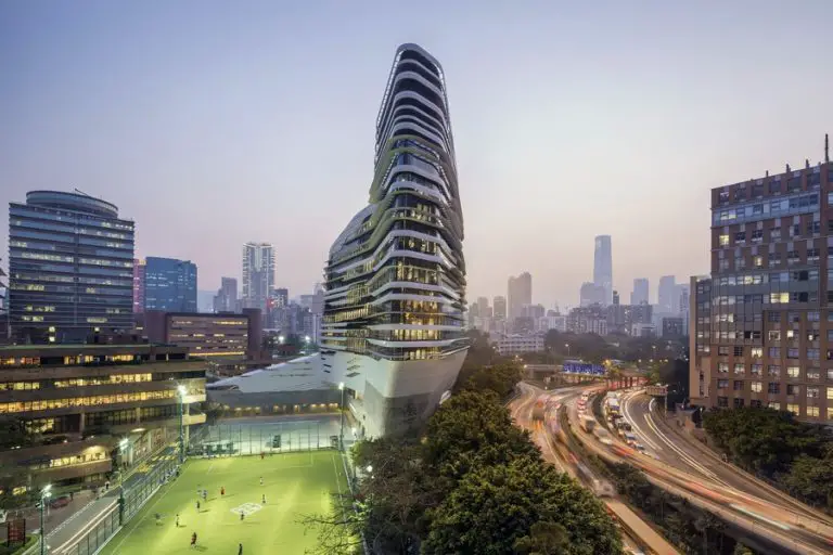 Hong Kong Polytechnic University Innovation Tower - e-architect