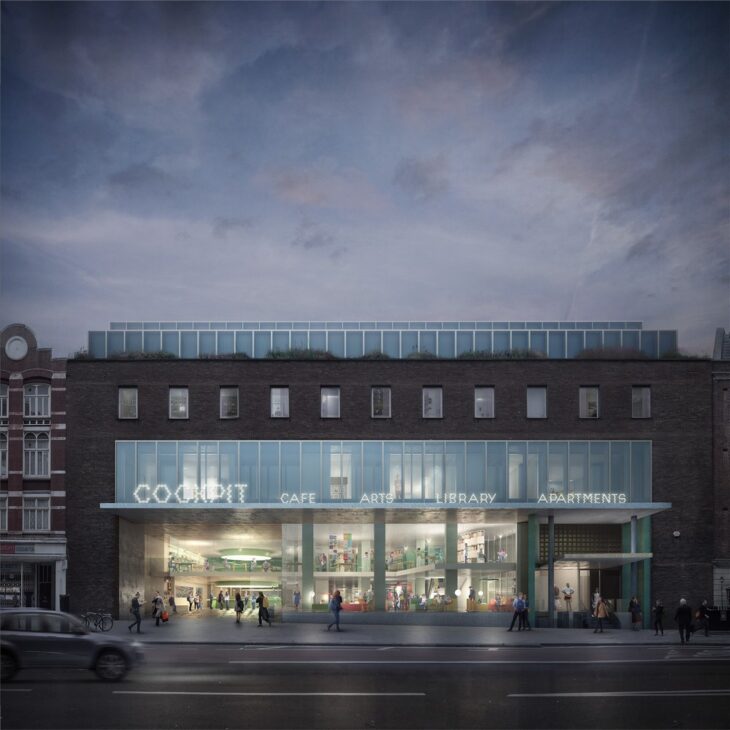 New Library for Holborn, Theobald’s Road Facility - e-architect