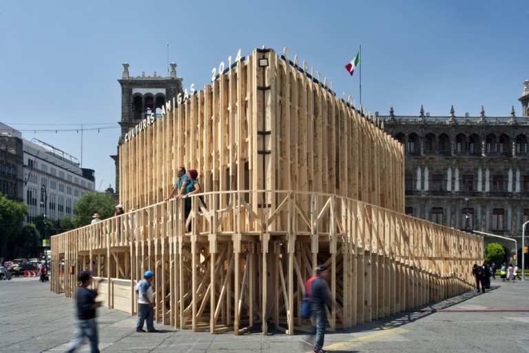 Pavilion on the Zocalo, Mexico City – e-architect