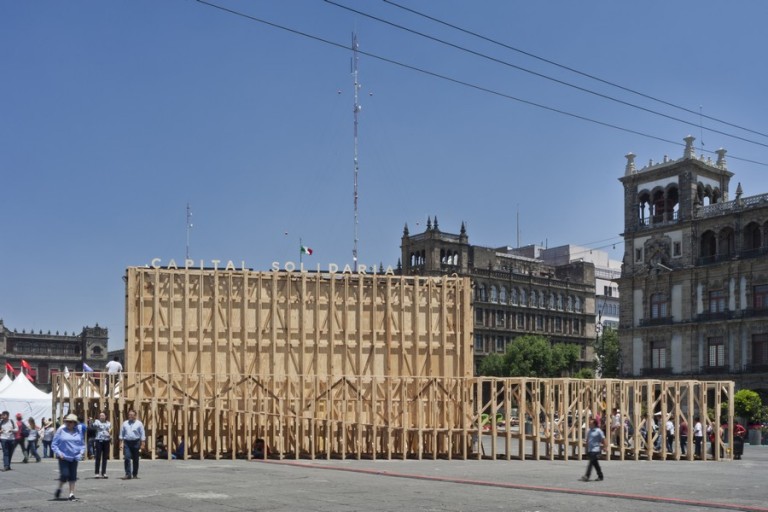 Pavilion on the Zocalo, Mexico City - e-architect