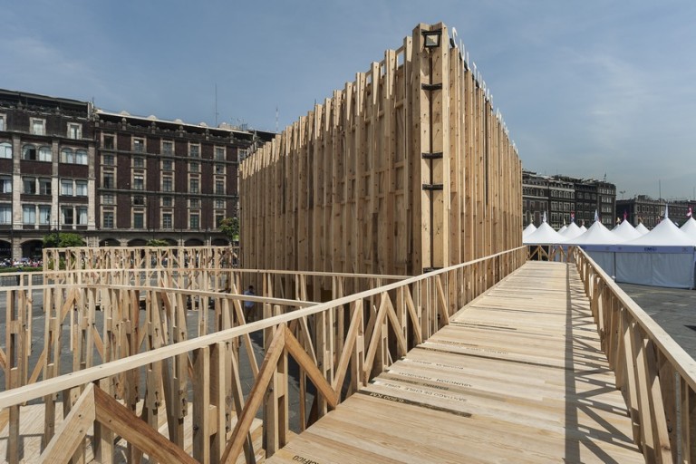 Pavilion on the Zocalo, Mexico City - e-architect
