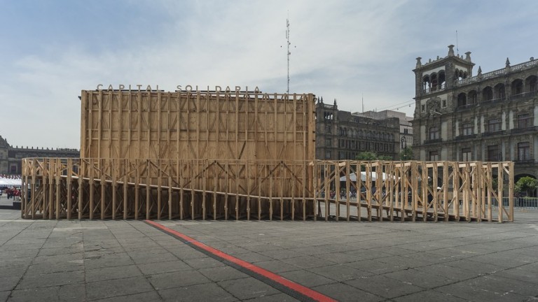 Pavilion on the Zocalo, Mexico City - e-architect