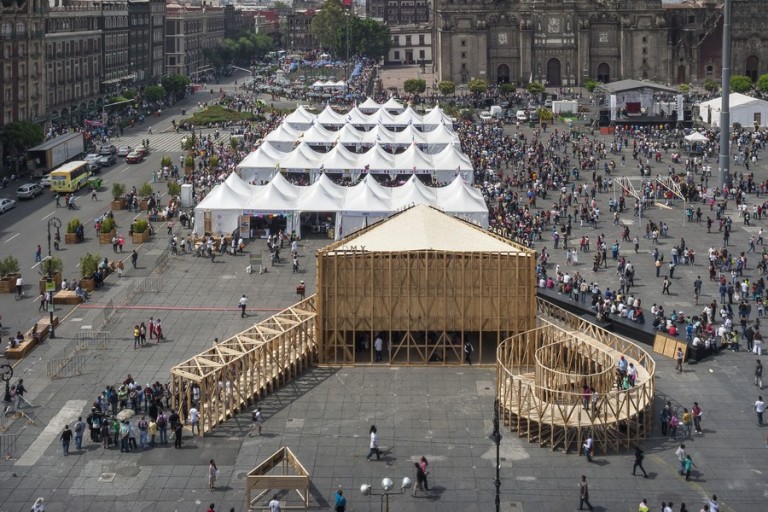 Pavilion on the Zocalo, Mexico City - e-architect
