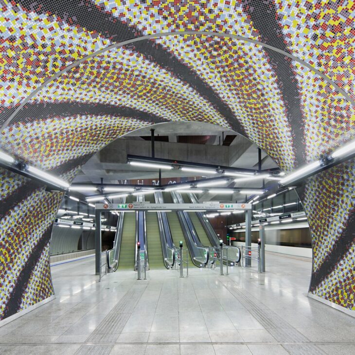 Budapest M4 metro stations building designs - e-architect