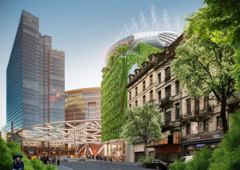 Botanic Center Bloom Brussels building design - e-architect