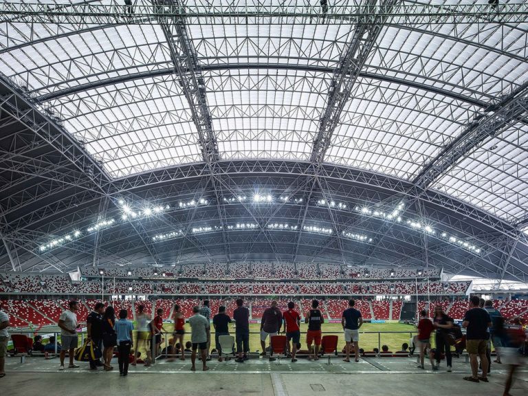 National Stadium in Singapore Building - e-architect
