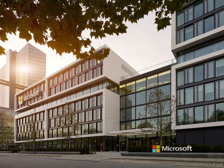 Microsoft Workplace in London office interior – e-architect