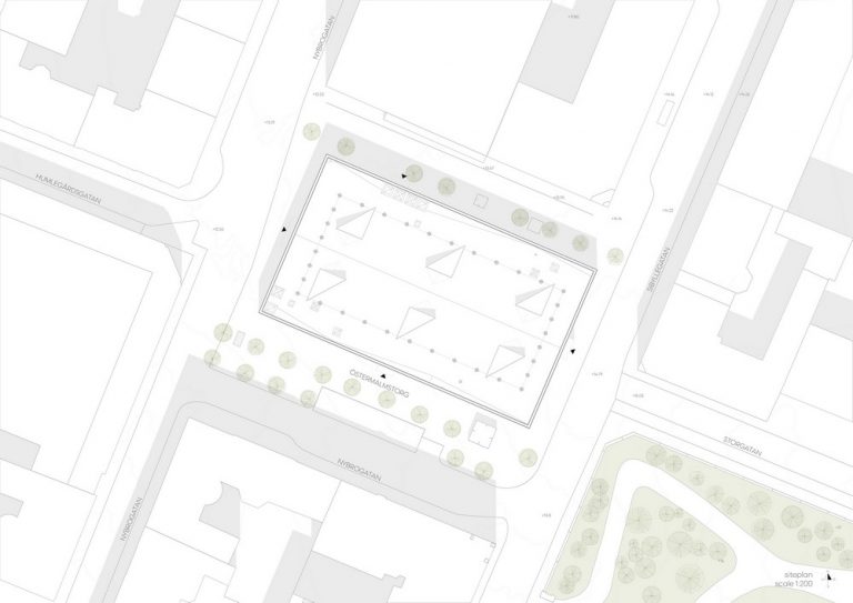 Östermalm's Temporary Market Hall Stockholm - e-architect