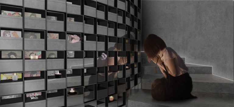 Vertical Cemetery in Tokyo Building - e-architect