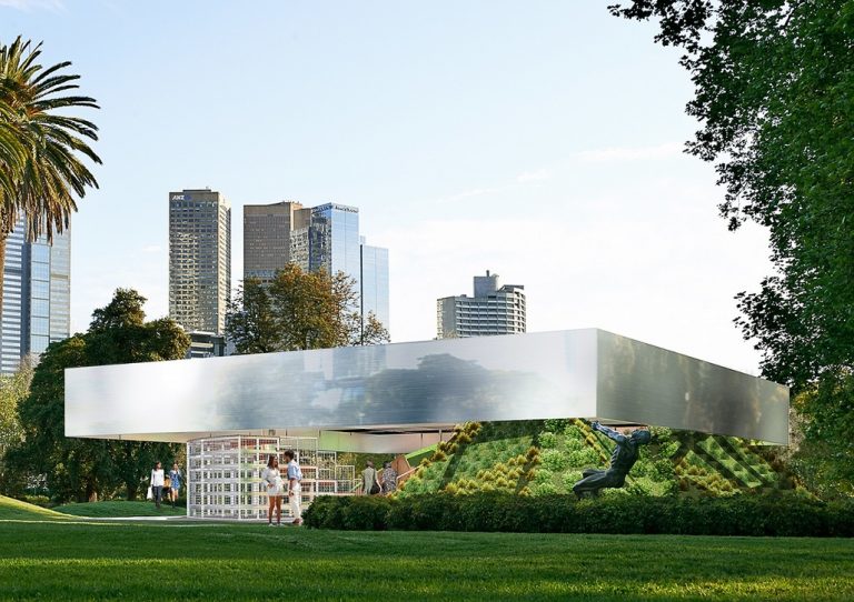 MPavilion 2018 by Estudio Carme Pinós - e-architect
