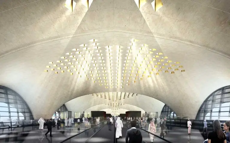 Kuwait International Airport Terminal, Foster + Partners - e-architect