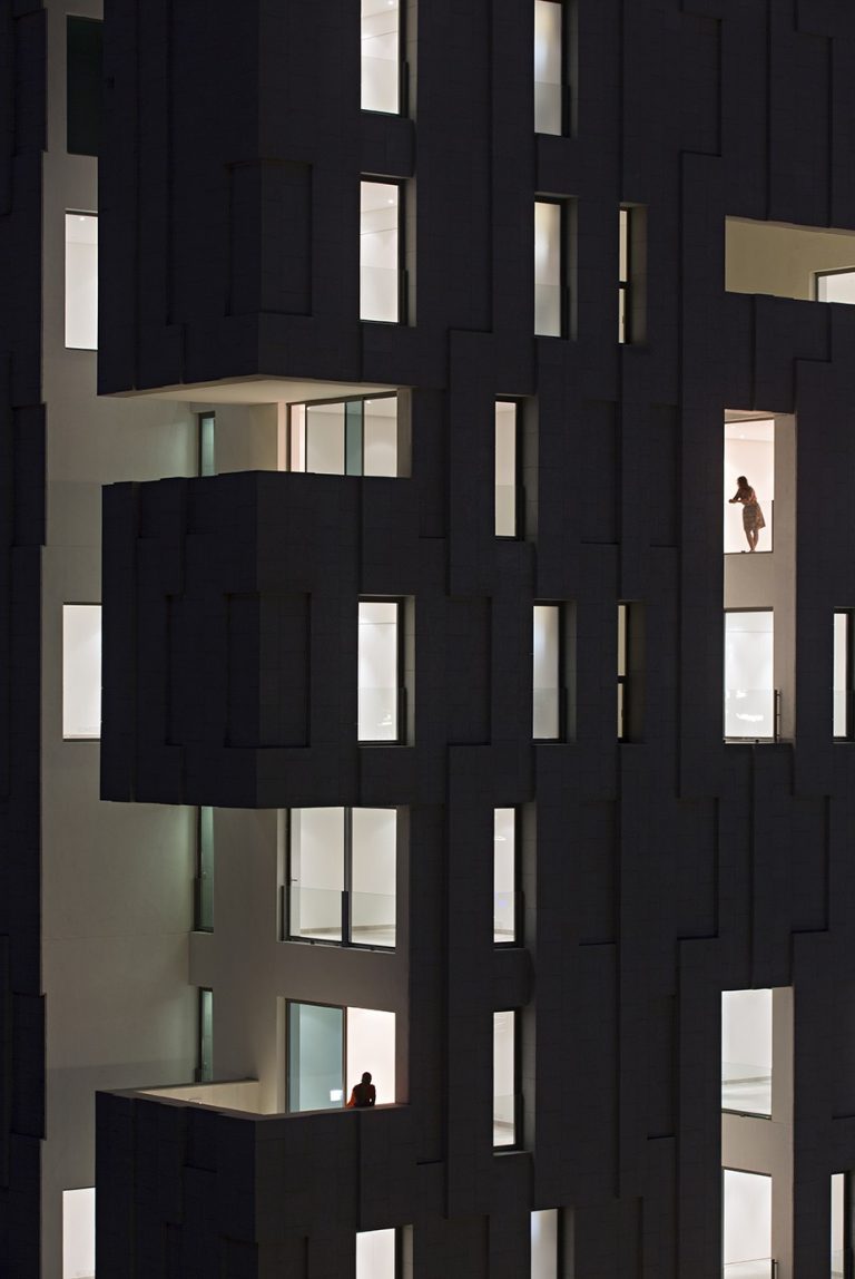 Wind Tower Salmiya Building, Wafra Housing - e-architect