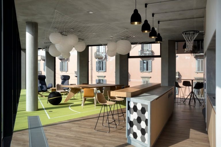 Microsoft House in Milan offices, Italy workplace - e-architect