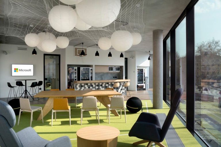 Microsoft House in Milan offices, Italy workplace - e-architect