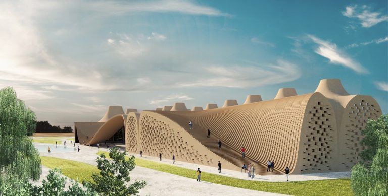 Lunar Complex Loshan Building, Iran - e-architect
