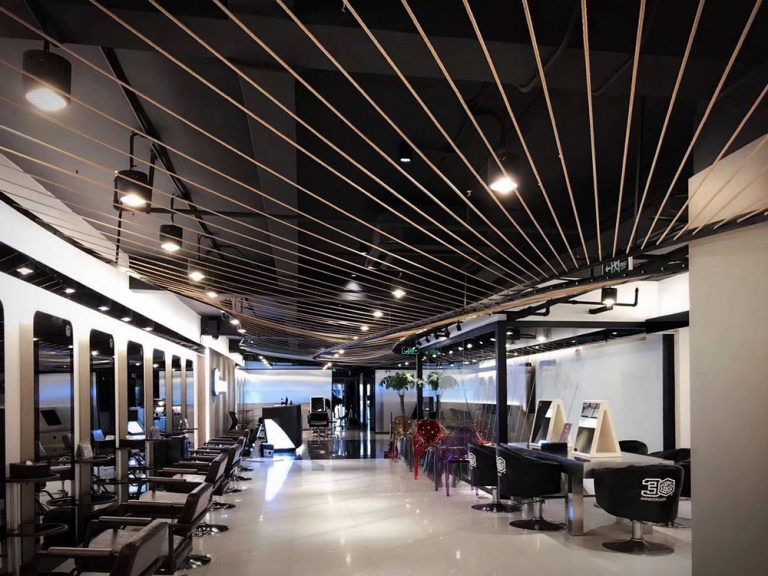 Flowing in the Hair Salon in Shanghai, China - e-architect