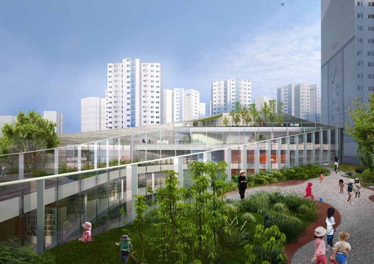 Youth Center and Sport Facility in Seoul, Korea - e-architect