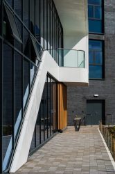 Corian cladding for new Menai Science Park – e-architect