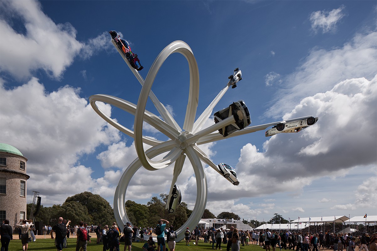 Porsche Sculpture Goodwood Festival Of Speed E architect