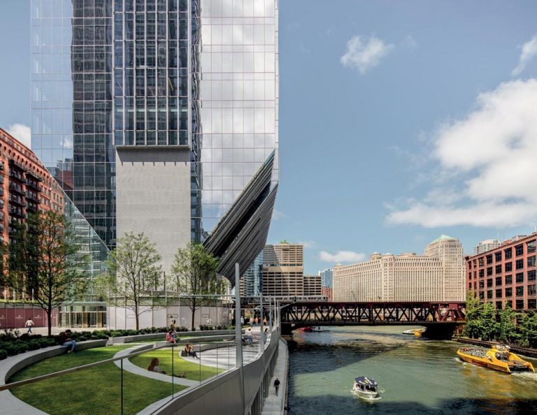 150 North Riverside Building, Office Tower - e-architect