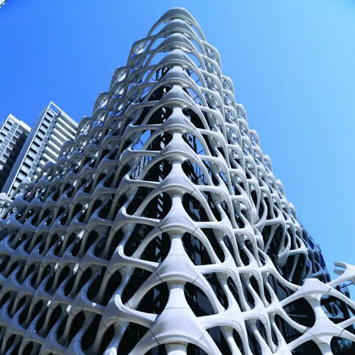 Arachne 3D Printed Building Facade, China - e-architect