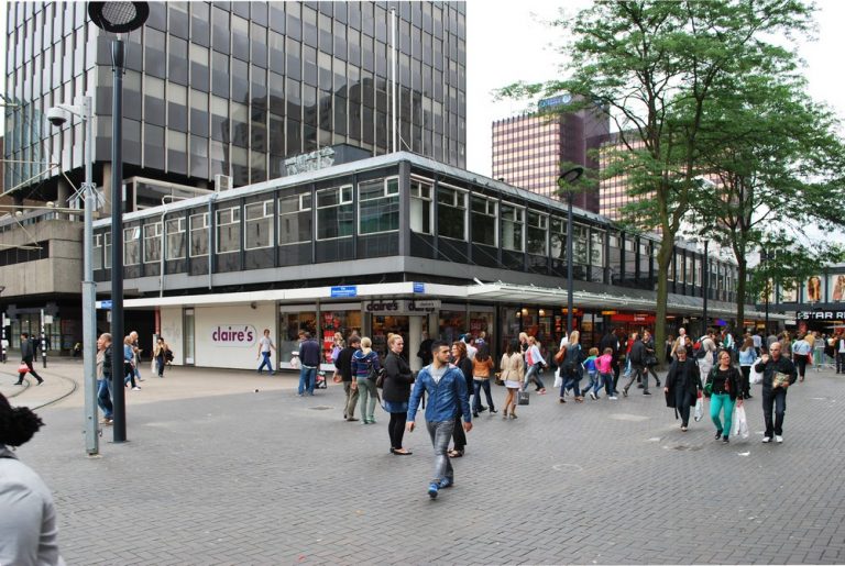 Lijnbaan in Rotterdam, Dutch Shopping Area - e-architect